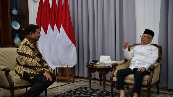 Begini Momen Saat Prabowo Subianto Silaturahmi Lebaran ke Ma’ruf Amin Begini Momen Saat Prabowo Subianto Silaturahmi Lebaran ke Ma’ruf Amin