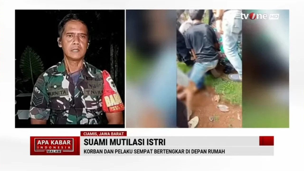 Suami Mutilasi Istri di Ciamis, Serka Karnita Lihat Tarsum Tenteng Potongan Tubuh Istri: Saya ...