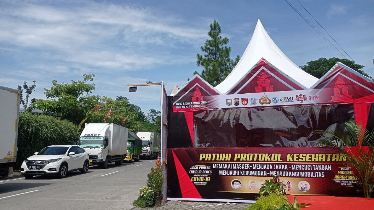 Libur Nataru, Polres Semarang Siapkan Kontra Flow Tol di Rest Area 429