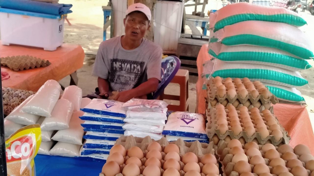 Harga Telur Meroket, Pedagang di Jambi Menjerit Harga Telur Meroket, Pedagang di Jambi Menjerit