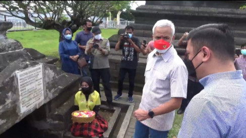 Berkunjung ke Makam Raja-raja Gowa, Ganjar Pranowo : Bukan Safari Politik