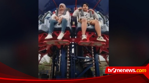 Auto Panik! Pengunjung Naiki Wahana Permainan Seperti Hysteria, Mengira ...