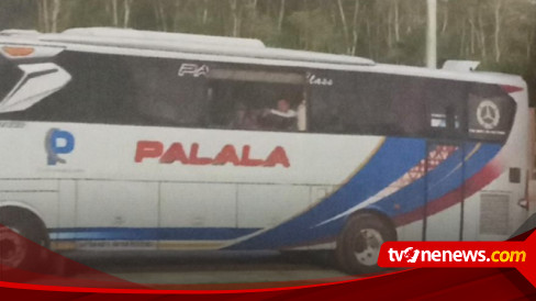 Polda Lampung Tangkap 9 Orang ABH Pelempar Bus di Jalan Tol