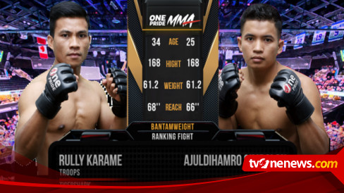 Jalani Classic Fight One Pride, Rully Karame Tak Peduli Ajuldihamro ...