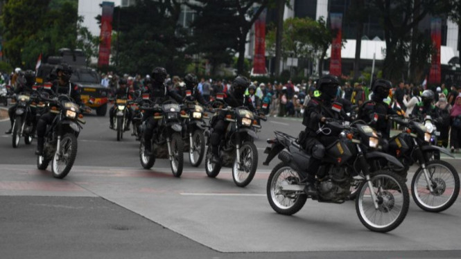 Demo di Sejumlah Titik di Jakarta, Polda Metro Jaya Alihkan Arus Lalu ... Demo di Sejumlah Titik di Jakarta, Polda Metro Jaya Alihkan Arus Lalu ...