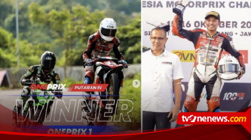 Keberuntungan Lucky Hendriansya Bikin Balapan Oneprix 1 Expert Makin Seru