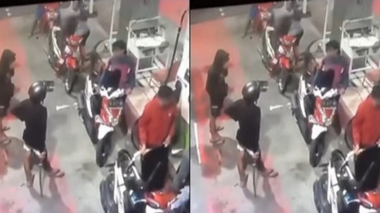 Viral di Medsos, Pria Bawa Senjata Tajam di SPBU Madiun Viral di Medsos, Pria Bawa Senjata Tajam di SPBU Madiun