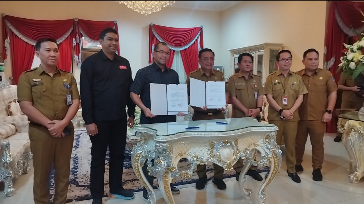 Pemkot Bitung Teken Mou Dengan Tvone Sosialisasikan Potensi Daerah