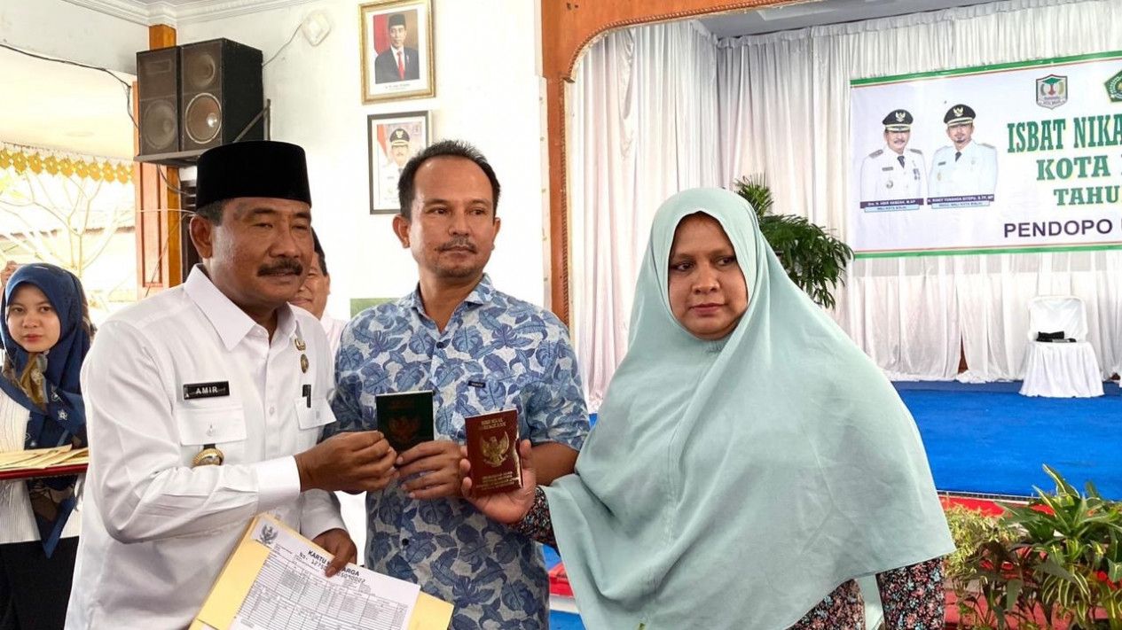 70 Pasangan di Kota Binjai Ikuti Isbat Nikah Terpadu 70 Pasangan di Kota Binjai Ikuti Isbat Nikah Terpadu