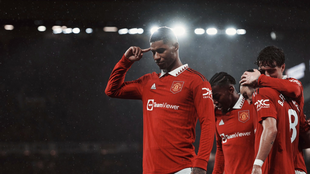 Marcus Rashford Makin Gacor di MU: Ten Hag Semringah, Pep Guardiola ...