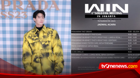 Win Metawin Gelar Fan Meeting Pekan Ini, Simak Jadwal dan Info ...