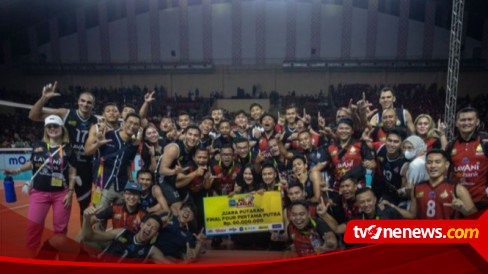 Tim Jakarta LavAni Allo Bank Kembali Jadi Tim Voli Putra Terbaik, Kali ...