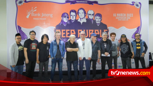 Grup Rock Legendaris Deep Purple akan Gebrak Kota Solo Malam Ini