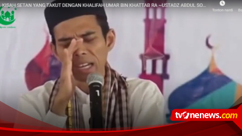 Ceramah Ustaz Abdul Somad, Setan Lari Melihat Umar bin Khattab