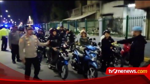 Membuat Bising, Polisi Amankan Puluhan Anggota Geng Motor di Kota Bandung