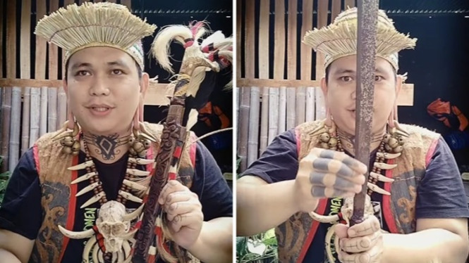 Waduh, Mandau Dayak Makan Korban jika Lepas dari Sarungnya, Benarkah ...