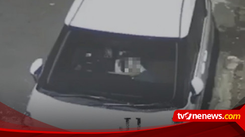 Viral di Medsos, Sejoli Mesum di Dalam Mobil Terekam CCTV Milik Pemkot Malang