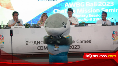 Kenali Bli Suksma dan Gek Suksma, Maskot ANOC World Beach Games Bali 2023