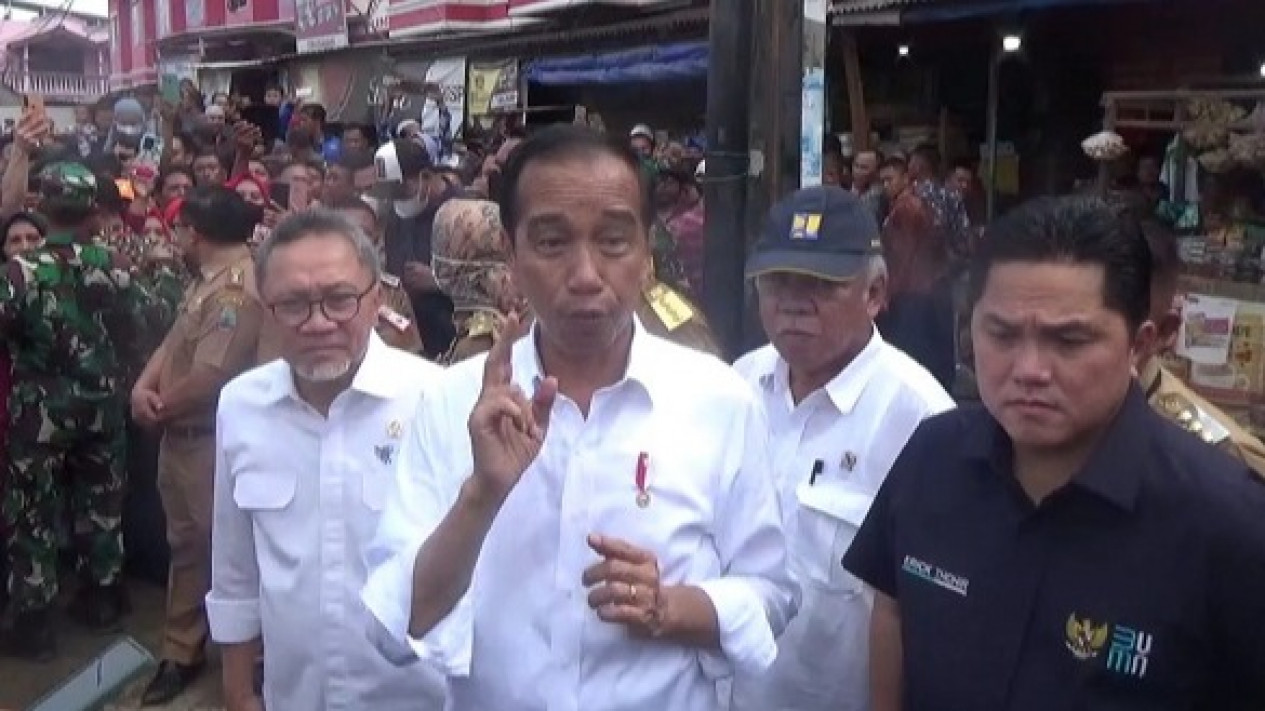 Kunjungi Pasar Natar Lampung, Ternyata Ini Agenda Presiden Jokowi!