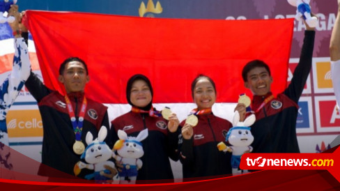 Penuh Drama, Tim Balap Sepeda Indonesia Tegaskan Dominasi di SEA Games 2023