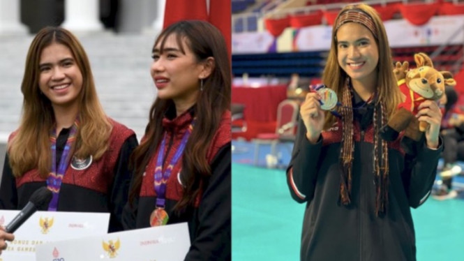 Biodata Lengkap Atlet Voli Cantik Shella Bernadetha mulai dari Pasangan ...