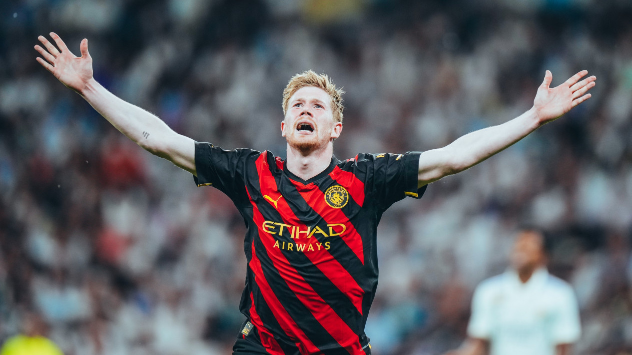 Viral Gol Roket Kevin De Bruyne ke Gawang Real Madrid Disebut Tidak Sah ...