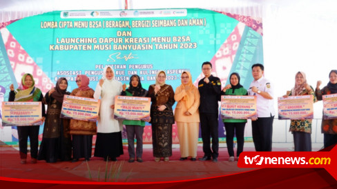 Pertama di Sumsel, Kabupaten Musi Banyuasin Launching Dapur Kreasi Menu B2SA