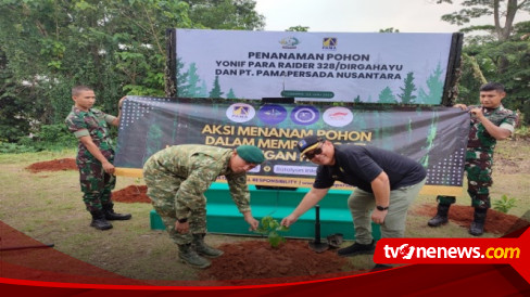 Memperingati Hari Lingkungan Hidup Sedunia, Tanam 2500 Pohon di Yonif ...