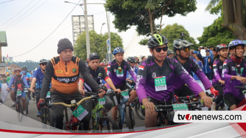 Ribuan Goweser Ramaikan Event Sriwijaya Ranau Grand Fondo ke-V tahun 2023