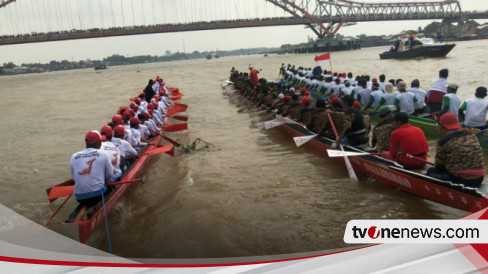 Perlombaan Perahu Bidar di Sungai Musi Palembang, Dimulai dari Cerita ...