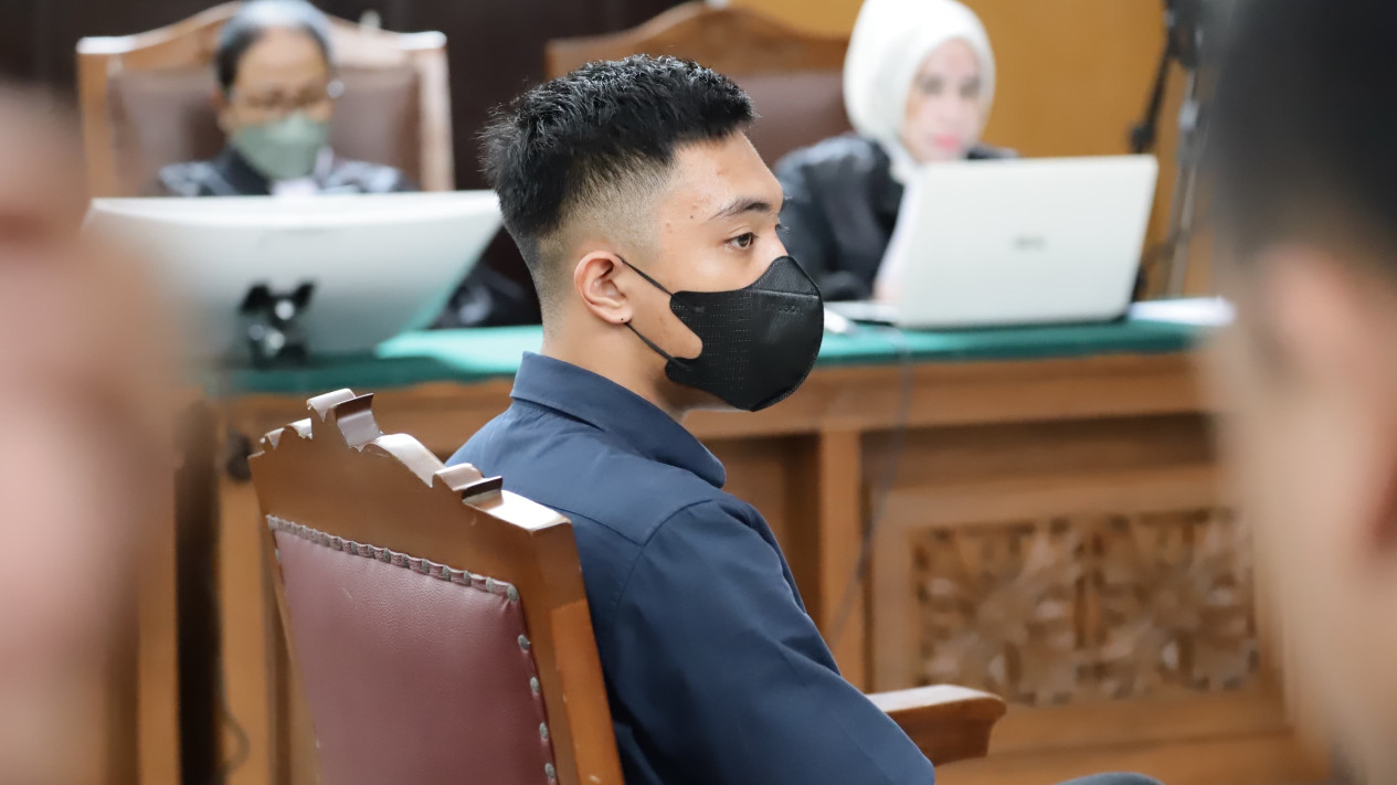 Mario Dandy Satriyo Mengaku Tak Suka Aksi Kekerasan Saat Bacakan ...