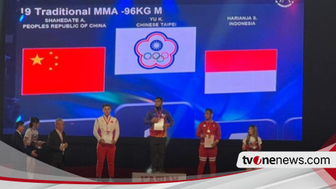 Timnas MMA Indonesia Raih 4 Medali Kejuaraan Asia di Bangkok
