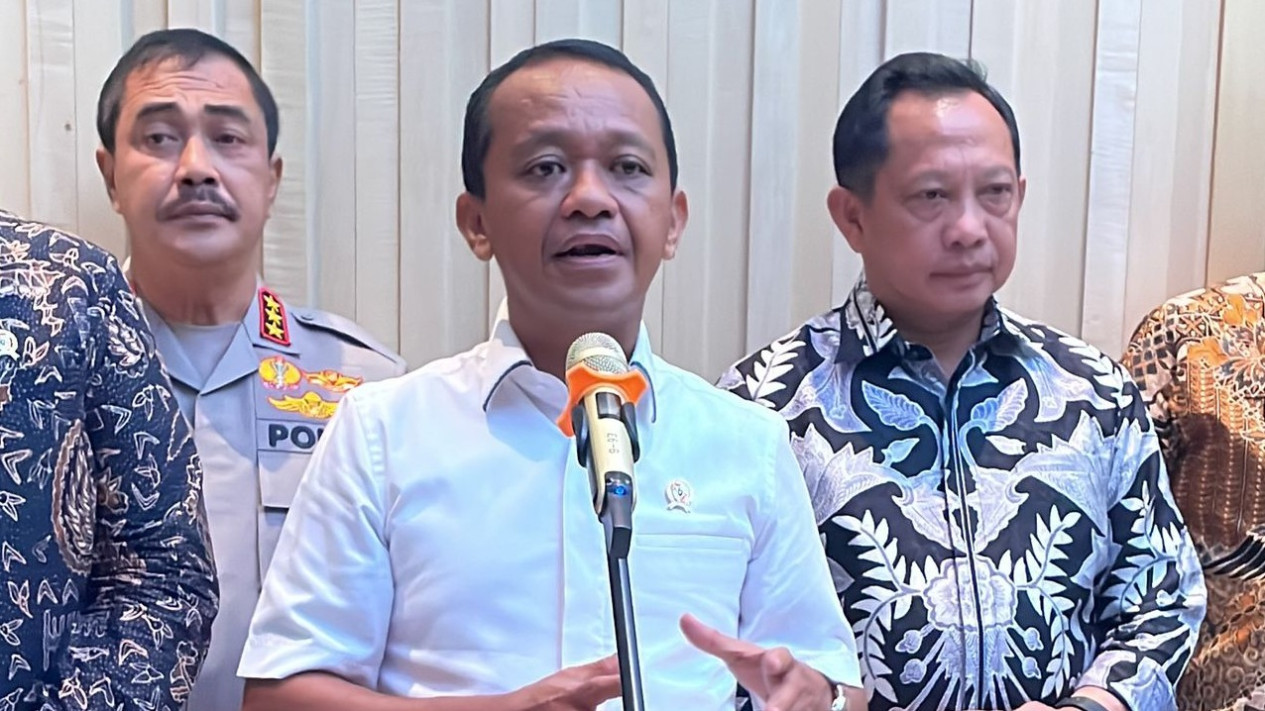 Bahlil Menjamin Investasi Di Pulau Rempang Berdampak Kesejahteraan