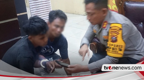Aksi Viral Bajing Loncat Polres Pelabuhan Belawan Berhasil Menangkap