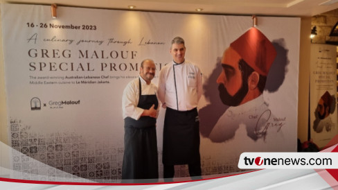 Kenalkan Kuliner Timur Tengah, Chef Bintang Michelin Greg Malouf Gelar ...