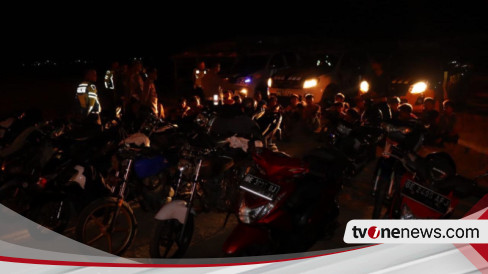 Razia Balap Liar di Pringsewu, Puluhan Pemuda dan Kendaraan Diamankan ...