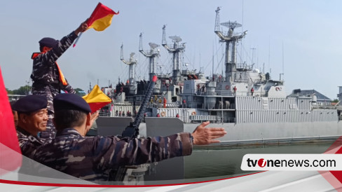 Jelang Pergantian Jabatan, Dua Laksamana Muda Gelar Admiral Inspection ...