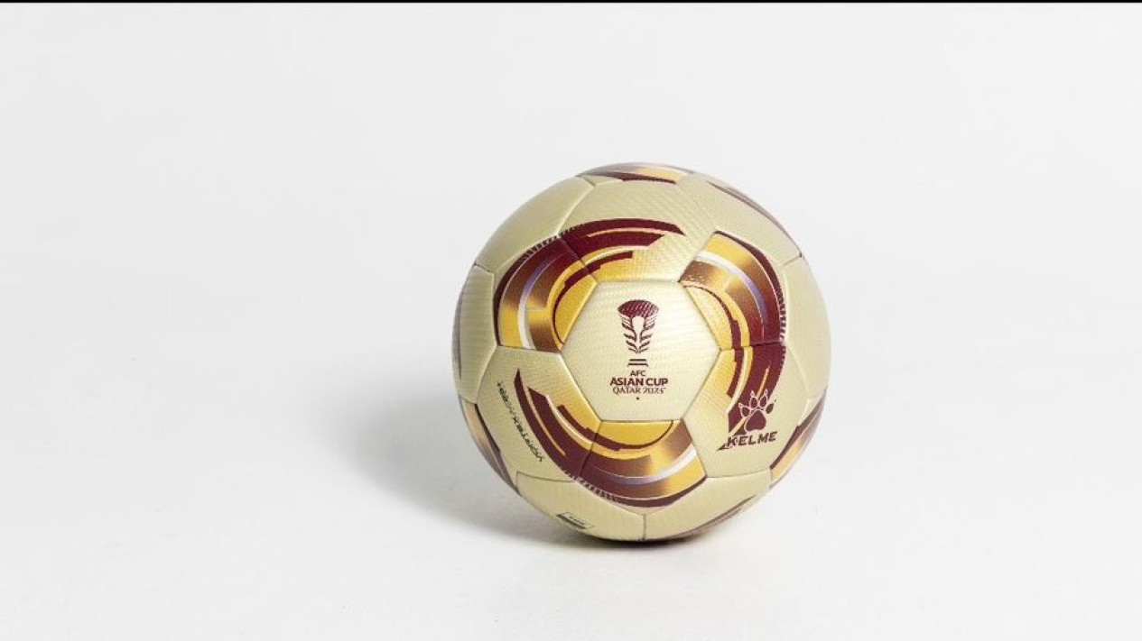 AFC Perkenalkan Bola Resmi Piala Asia 2023: Nuansa Kental Emas dan ...