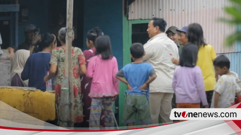 Warga Cilincing Utarakan Aspirasi saat Didatangi Prabowo, Harap ...