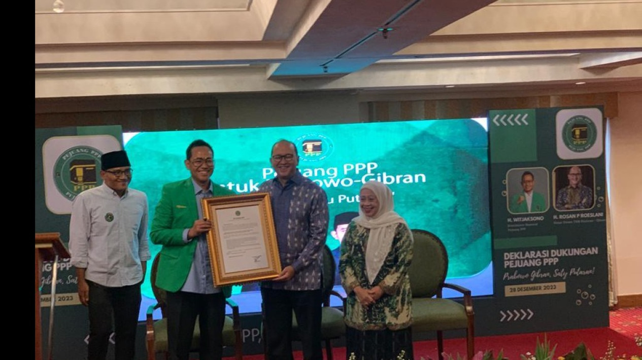 Heboh Dukungan Pejuang PPP ke Prabowo-Gibran, PPP Pecah? Heboh Dukungan Pejuang PPP ke Prabowo-Gibran, PPP Pecah?