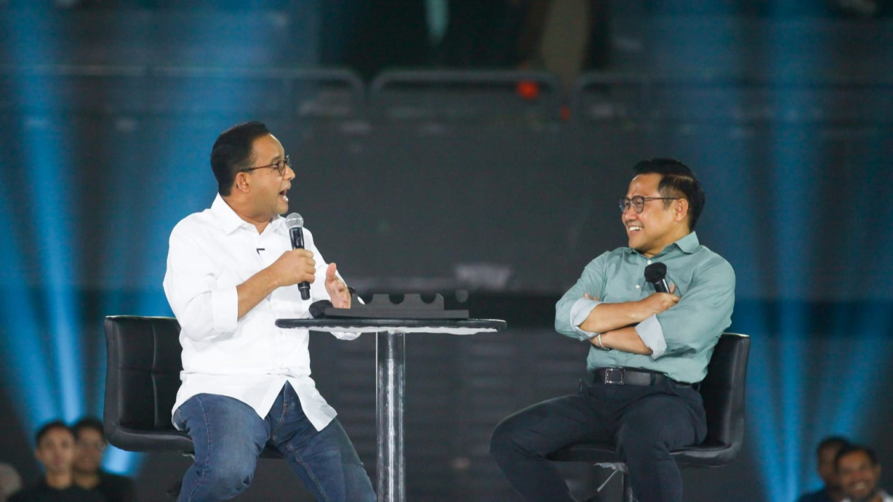 Sahroni Pengen Jadi Presiden, Anies dan Cak Imin Kompak: Kalau Mau ... Sahroni Pengen Jadi Presiden, Anies dan Cak Imin Kompak: Kalau Mau ...