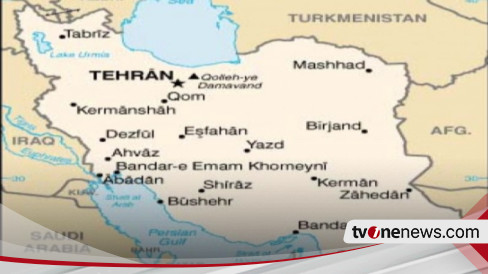 Ledakan Besar Kembali terjadi di Dekat Kota Shiraz Iran Selatan