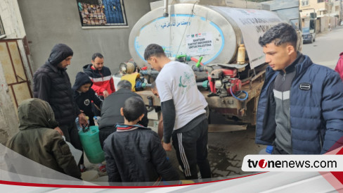 Rakyat Palestina Terima Bantuan Kemanusiaan Lewat NU Care-LAZISNU