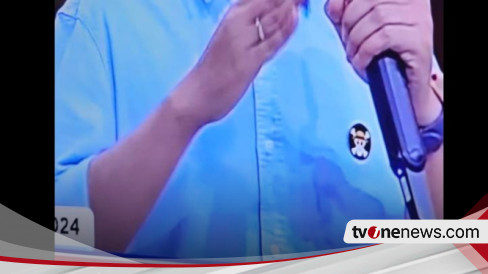Penampilan Gibran di Debat Cawapres Curi Perhatian, Pakai Pin One Piece