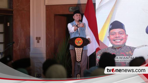 Tanggapan Soal Rompi Biru Eri Cahyadi di Acara Pemuda Muhammadiyah ...