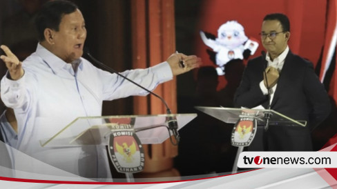 Prabowo Kalahkan Suara Lautan Manusia AMIN, Berikut Hasil Quick Count ...