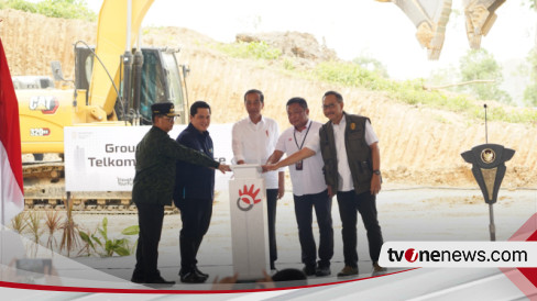 Presiden Groundbreaking Telkom Smart Office di IKN, Menteri BUMN: Akan ...