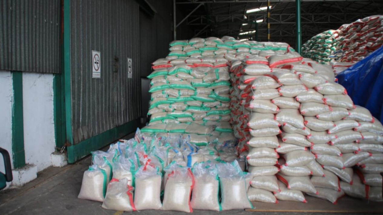 Gudang Beras di Kalukku Dibobol Maling 2 Ton Beras Ludes Digondol Maling