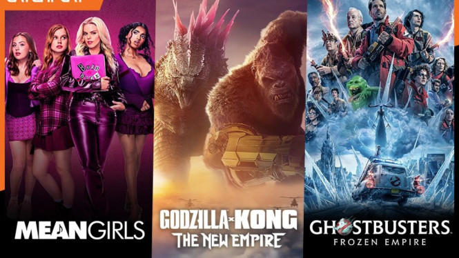 Godzilla X Kong, Kung Fu Panda 4 Hingga Ghostbuster: Frozen Empire dan ...