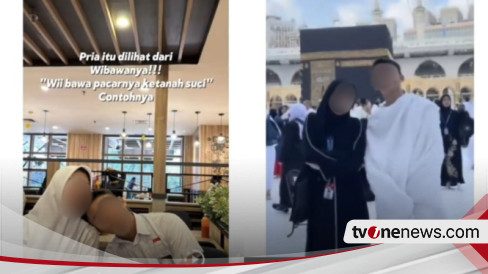 Viral! Video 2 Remaja Masih SMA Ngaku Pacaran tapi Pamer Bisa ke Tanah Suci Bersama